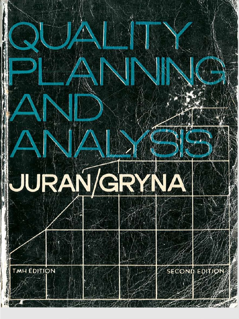 JURAN Quality Planning and Analysis PDF | PDF