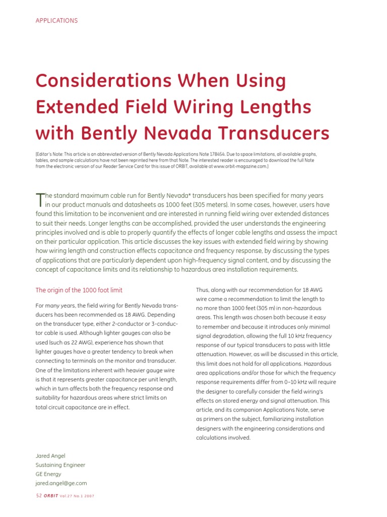1q07 Field Wiring PDF | PDF | Capacitor | Electrical Wiring