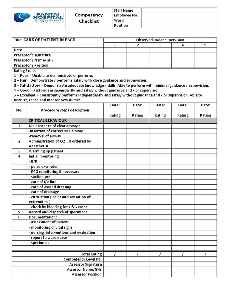 B16. Care of Patient in PACU | PDF | Nursing | Medical Specialties
