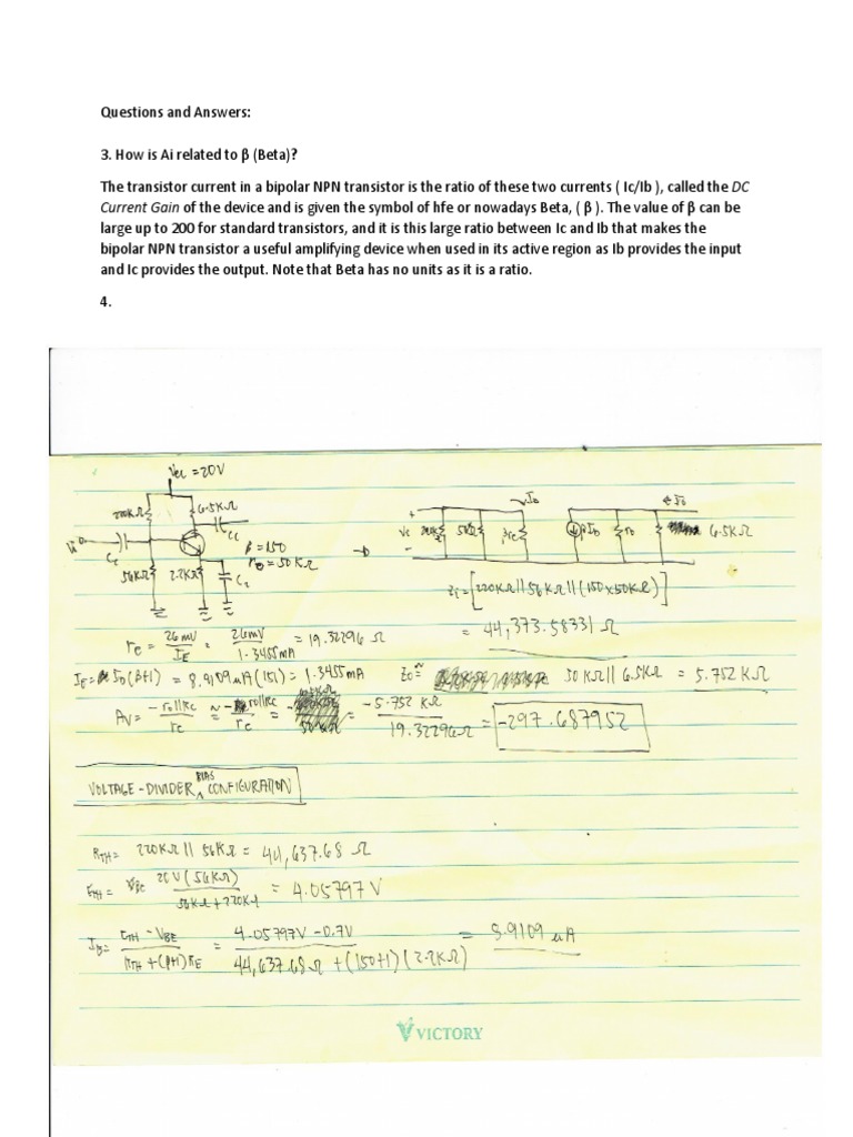 Current Gain of the device and is given the symbol of hfe or nowadays ...