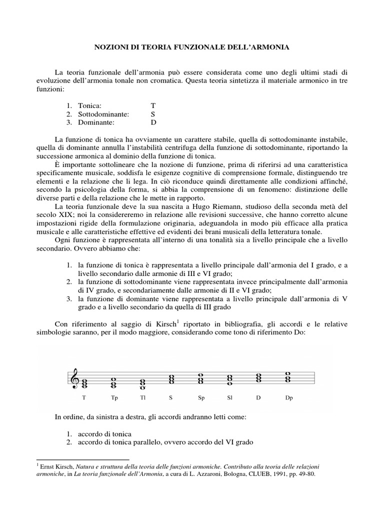 Teoria Funzionale PDF | PDF