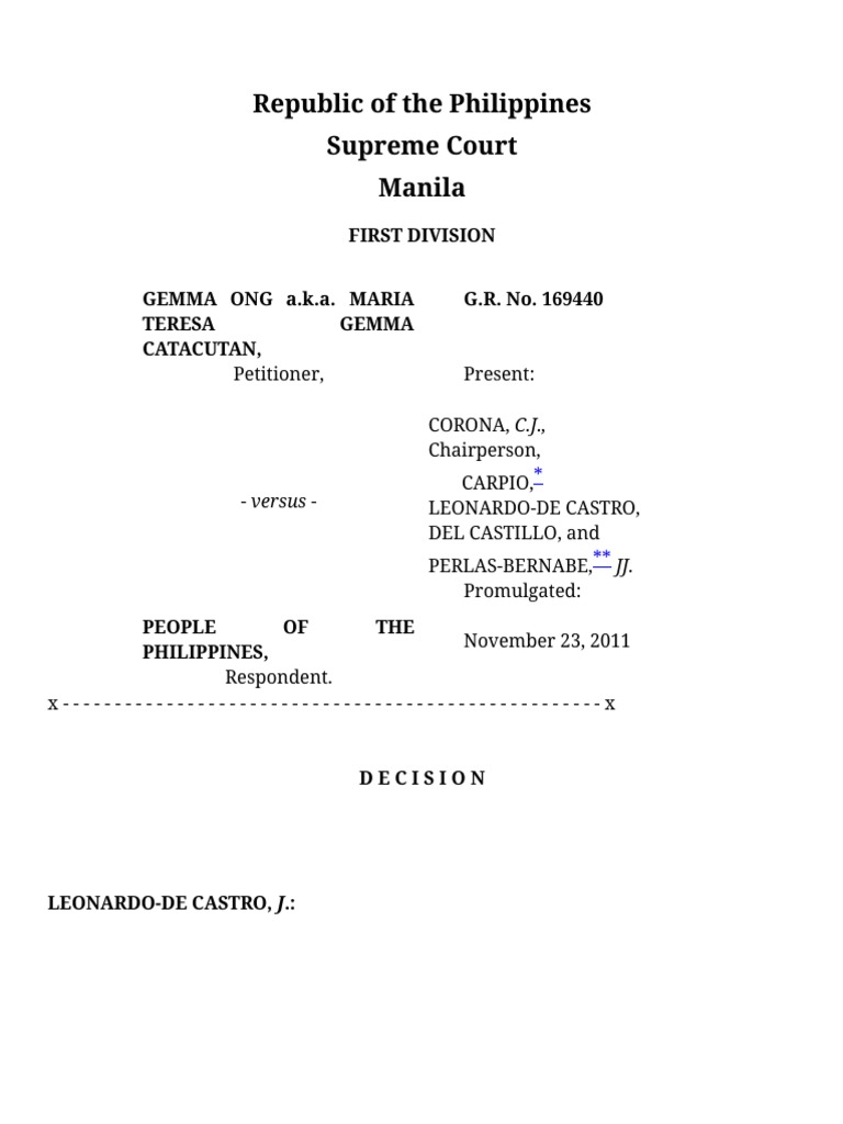 Republic of The Philippines Supreme Court Manila | PDF | Trademark ...