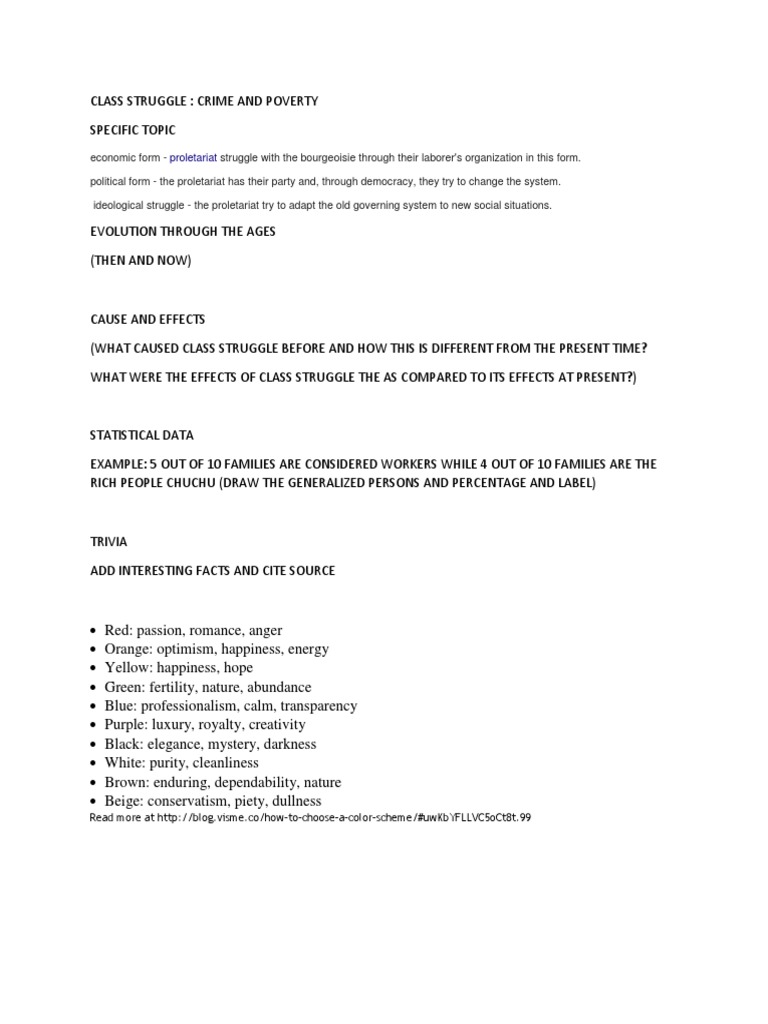 Proletariat: Read More at Http://Blog - Visme.Co/How-To-Choose-A-Color ...