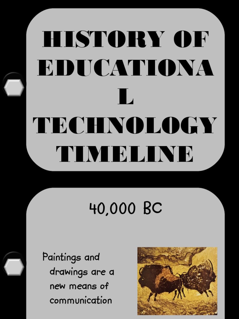 History of Educational Technology Timeline 130221204652 Phpapp01 | PDF