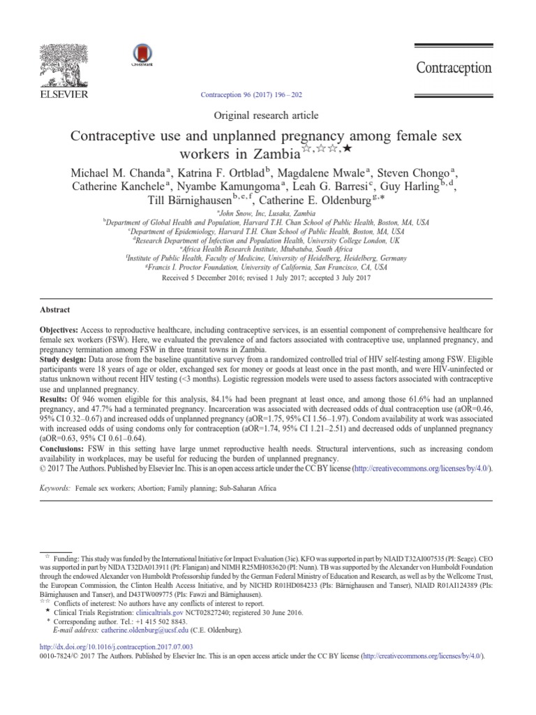 Main | PDF | Birth Control | Family Planning