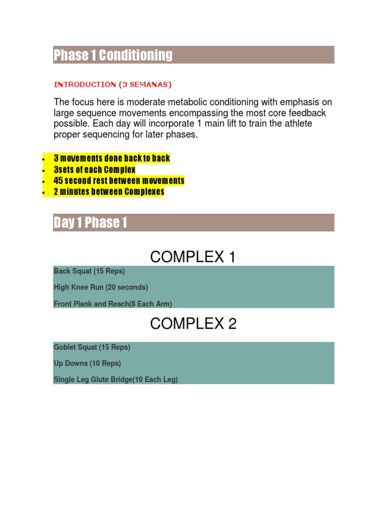 The Vertical Project - Full Program | PDF | Individual Sports ...