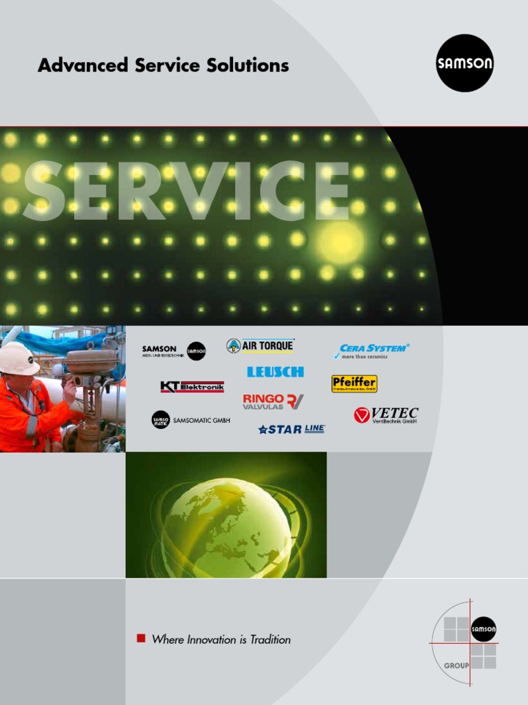 Samson Group's Global Valve Service Solutions | PDF | Computing | Business