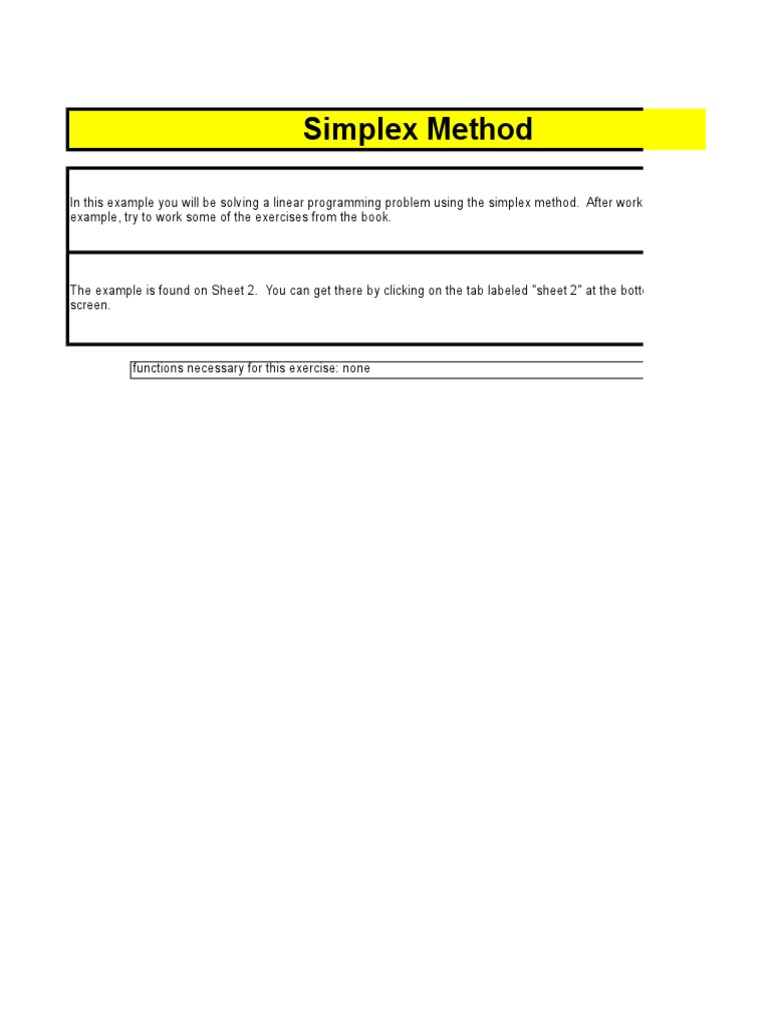 8 3 Simplex Method | PDF | Linear Programming | Theoretical Computer Science