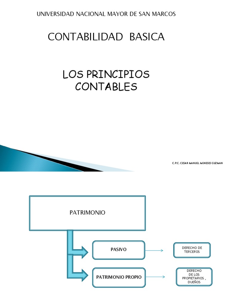 Principios Básicos de Contabilidad | PDF | Contabilidad | Business