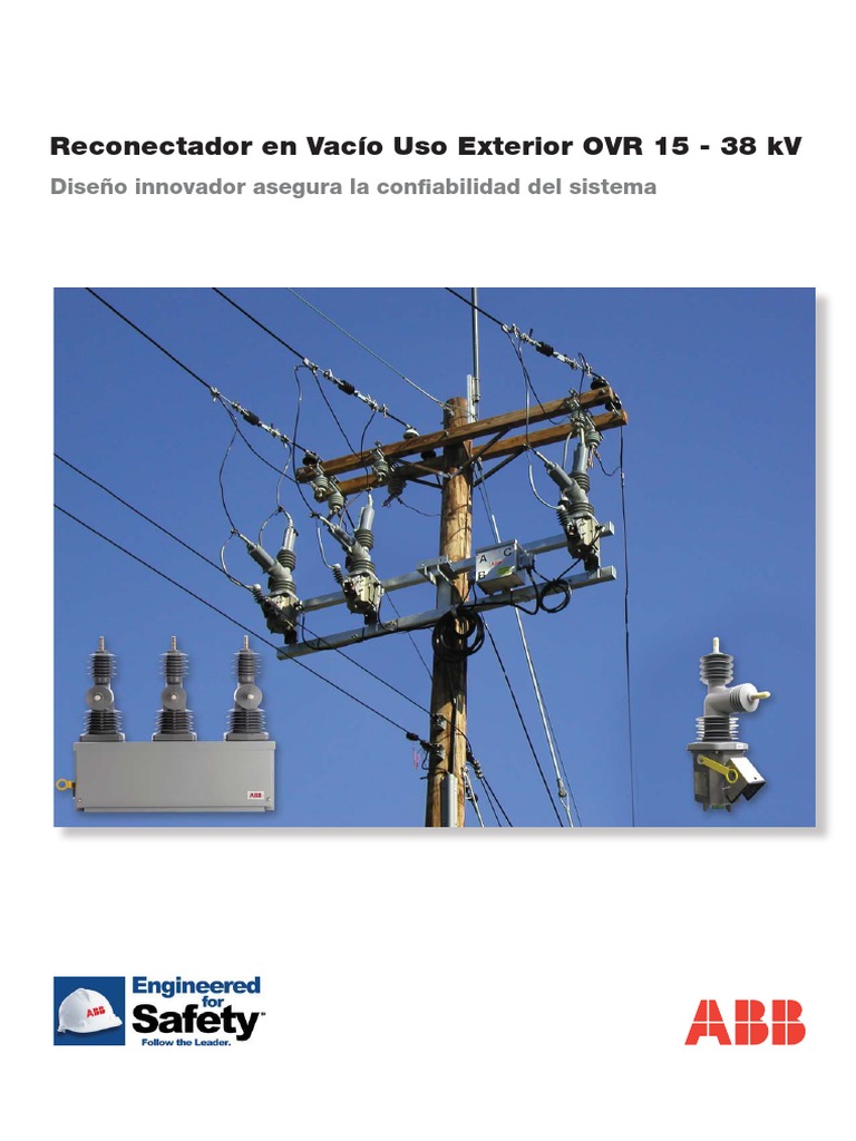 OVR Recloser Brochure 15 38 KV Spanish Rev A PDF | PDF | Aluminio ...