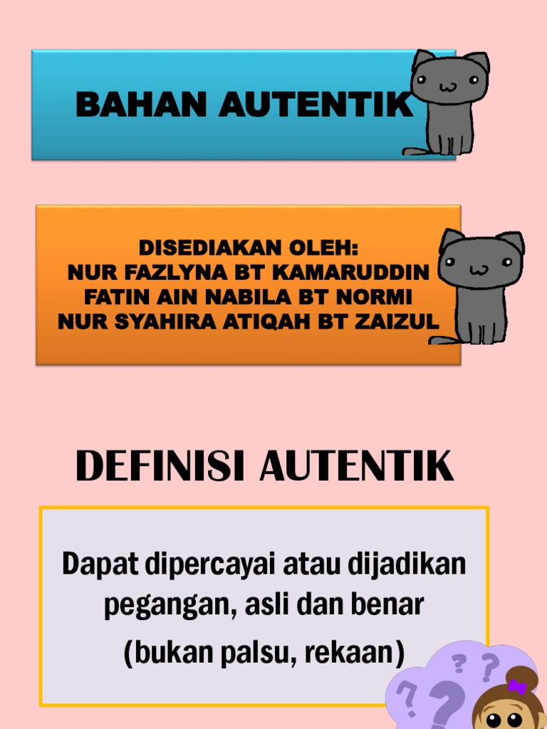 Bahan Autentik | PDF