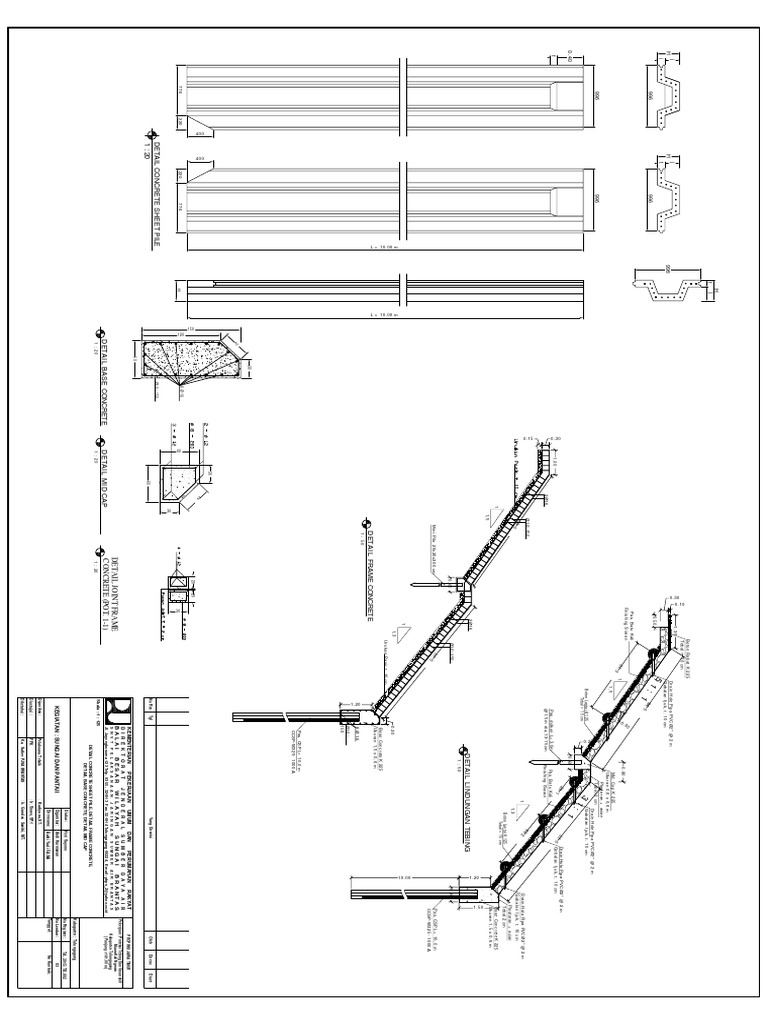 Detail CCSP, Frame Concrete, Base Concrete, Mid Cap Ngrowo | PDF