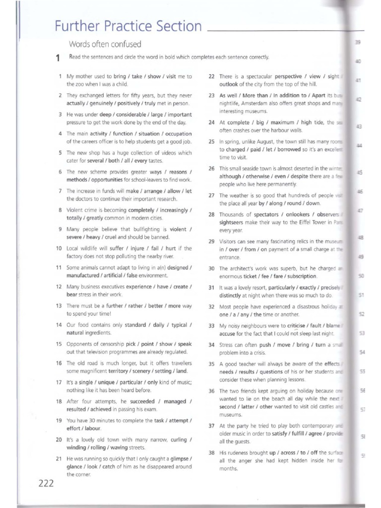 FCE Further Practice PDF | PDF