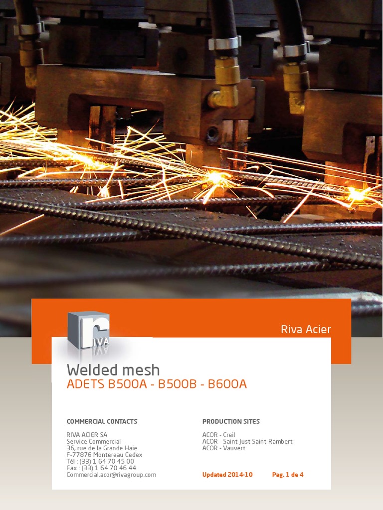 Weldedmesh Adets b500a b500b | Engineering | Building Engineering