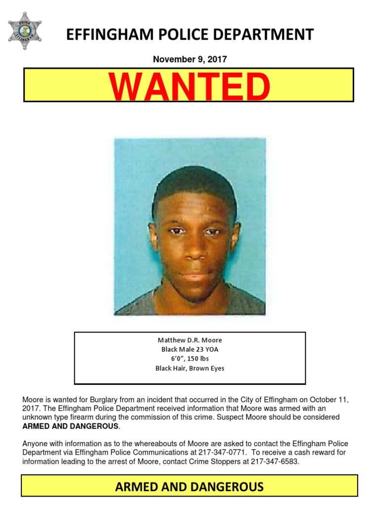 Moore Bolo WANTED | PDF