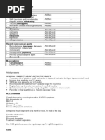 Psych - H&P Template | PDF | Cognition | Abnormal Psychology