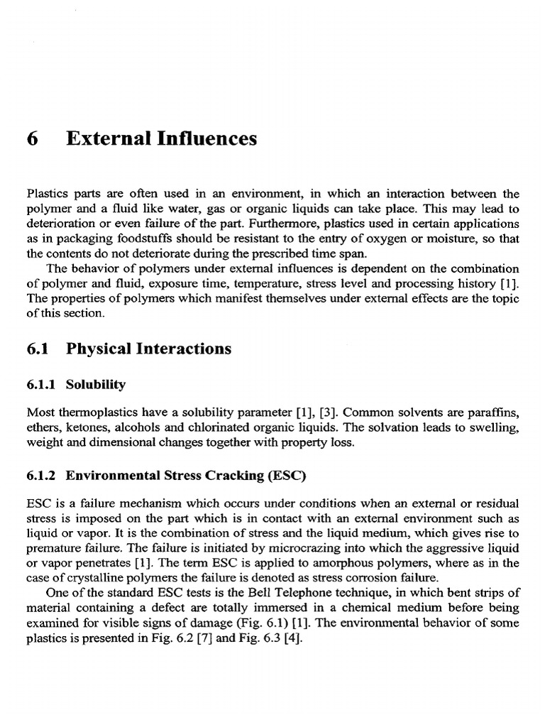 Properties of Plastics in Engineering Design | PDF | Strength Of ...