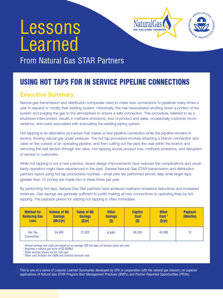 Hot Tapping Calculations | PDF | Tap (Valve) | Pipe (Fluid Conveyance)