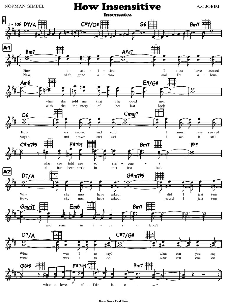 How Insensitive | PDF | Leisure