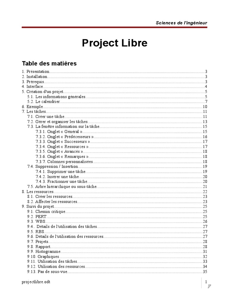 Project Libre | PDF | Linux | Planification