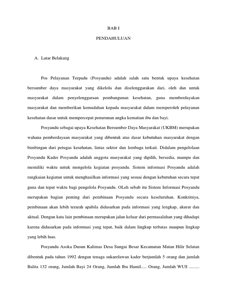 contoh profil posyandu.docx