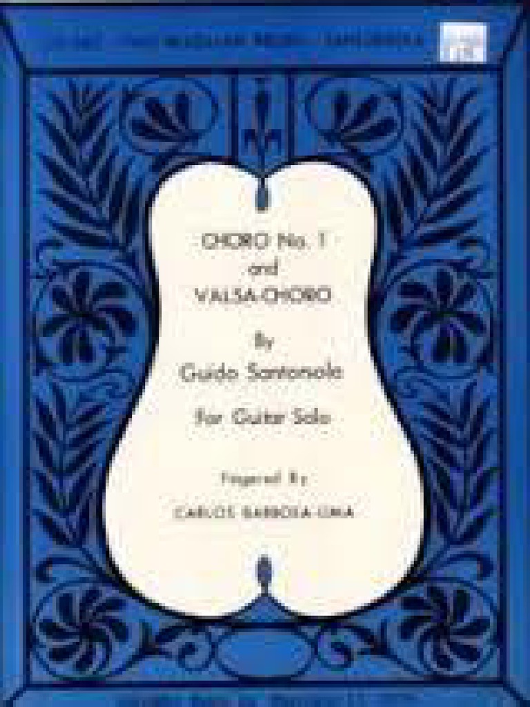 Choro #1 and Valsa Choro. - Guido-Santorsola PDF | PDF