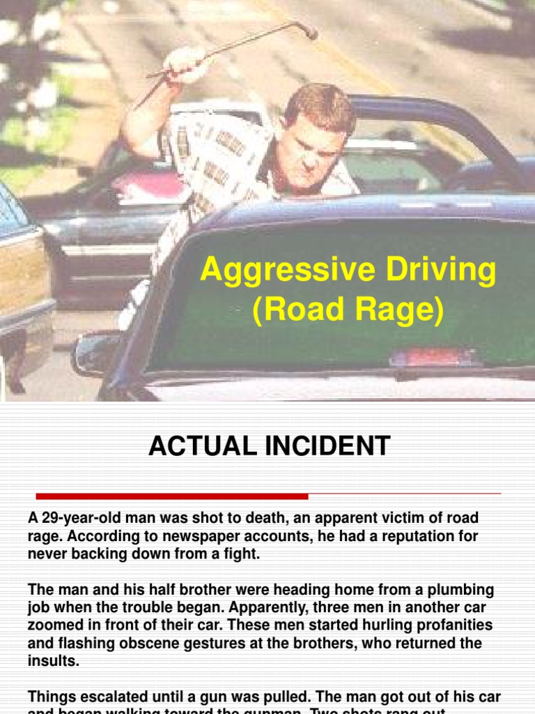 Understanding Road Rage and Solutions | PDF | Anger | Aggression