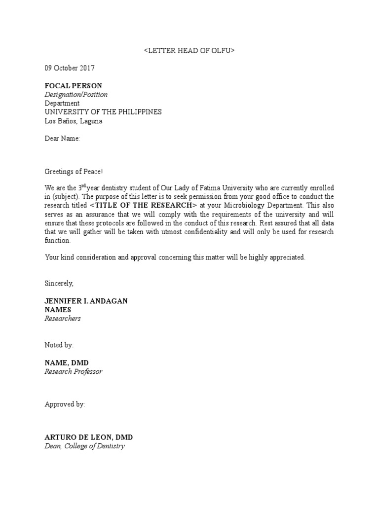 Letter To Up | PDF