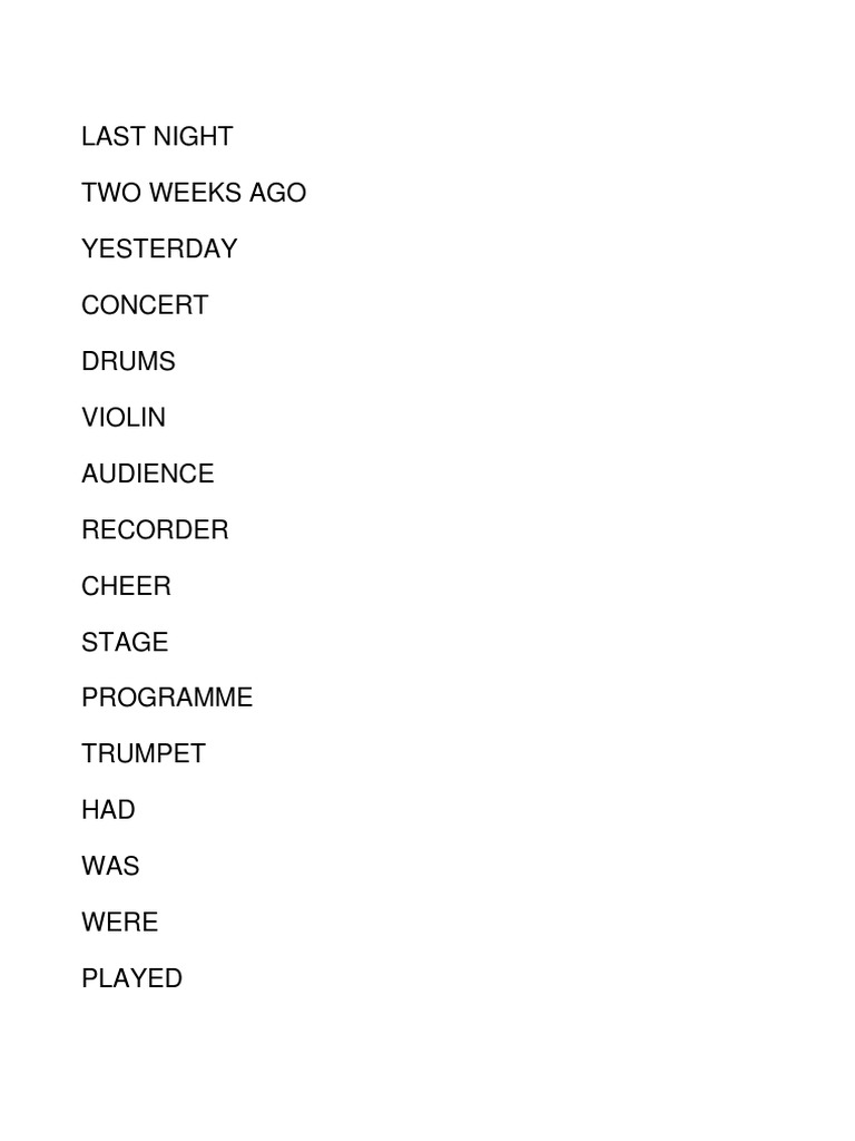 Spelling Test 20th October | PDF