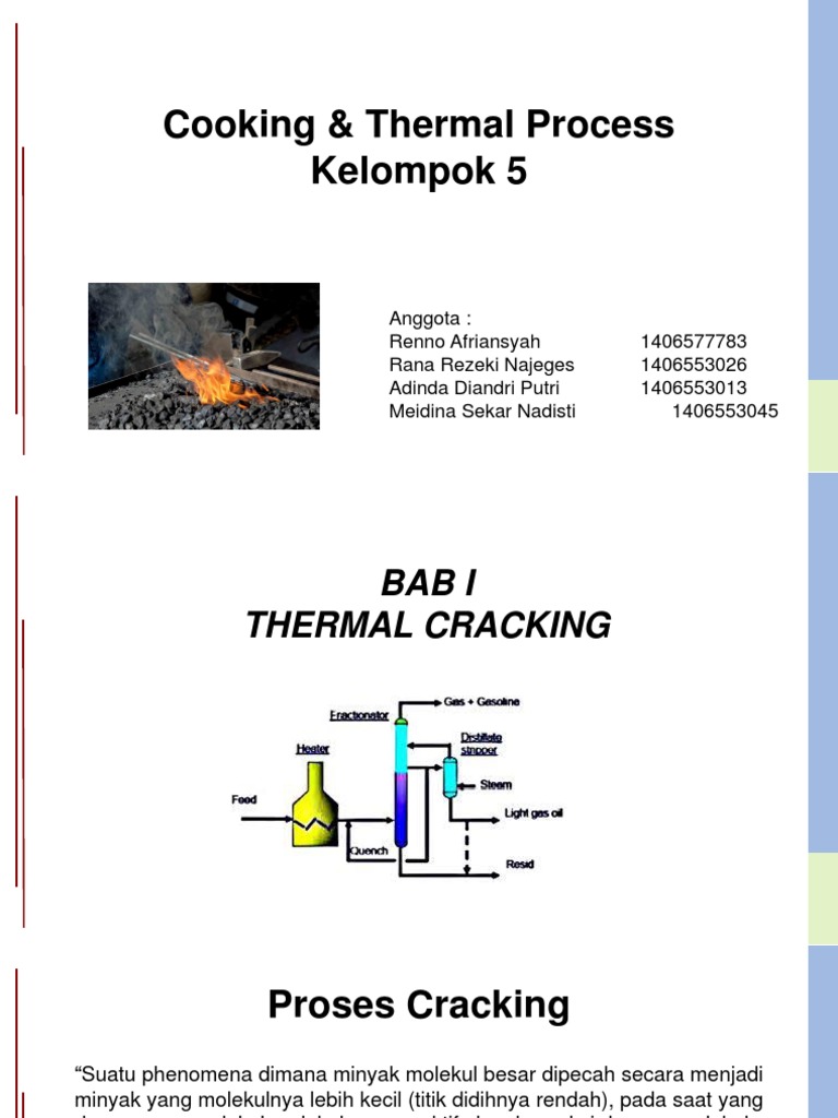 Proses Thermal Cracking dan Visbreaking | PDF