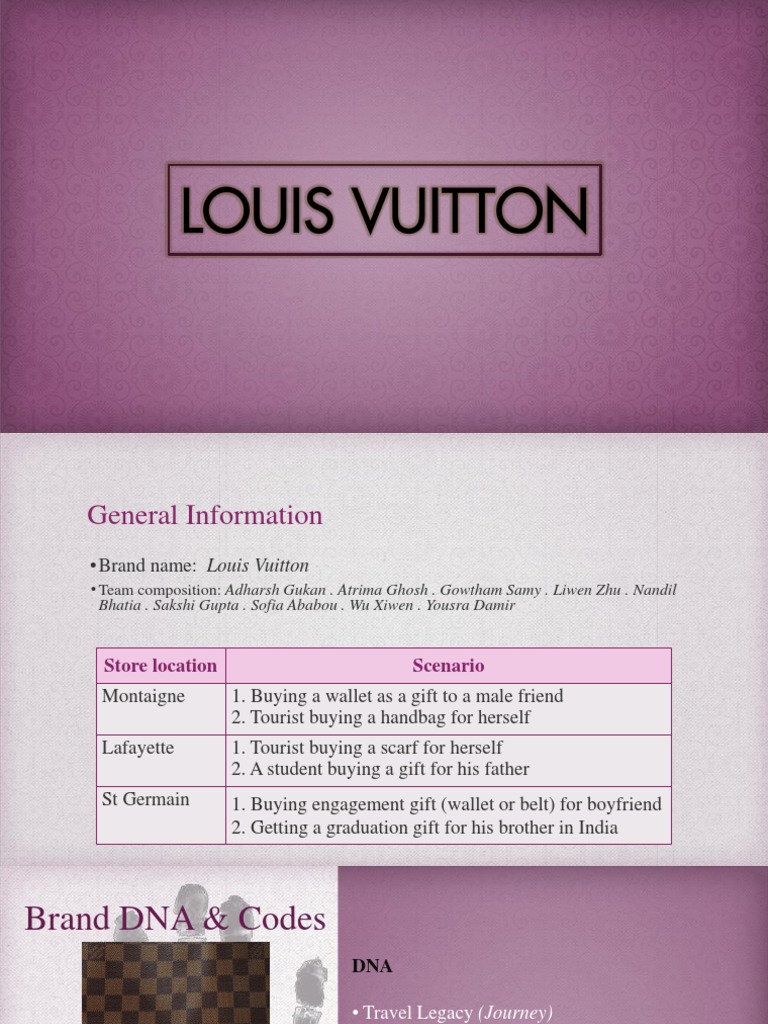 Louis Vuitton Brand Presentation Insights | PDF