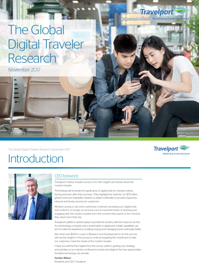 Travelport - The Global Digital Traveler Research | PDF | Social Media ...