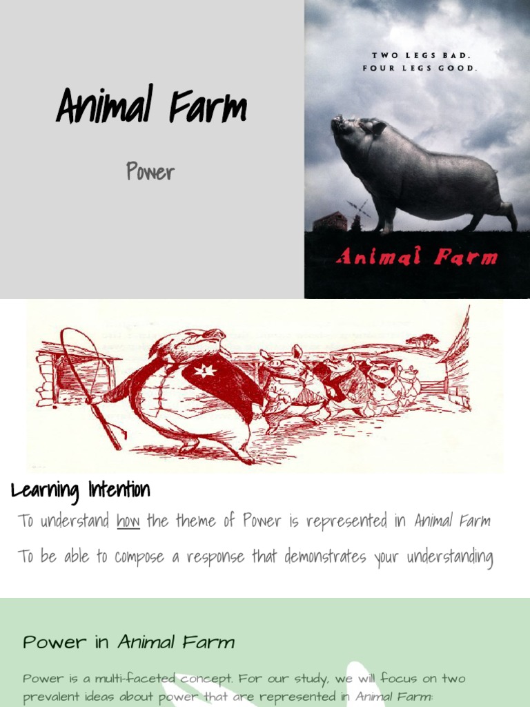 Animal Farm - Power | PDF