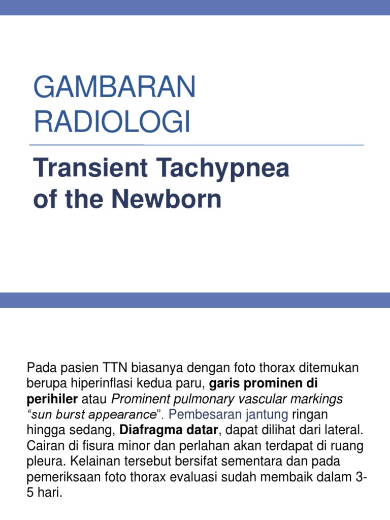 TTN radiologi | PDF