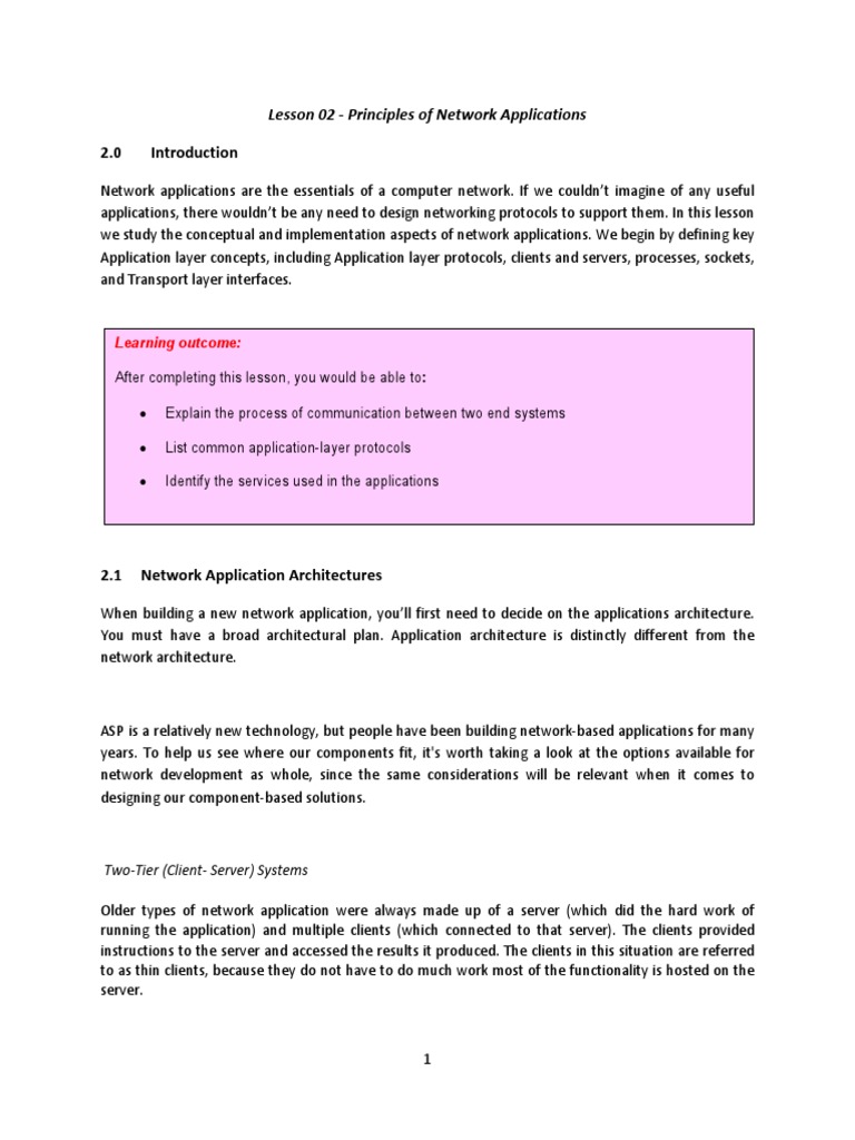 Principles of Network Applications | PDF | File Transfer Protocol | Web ...