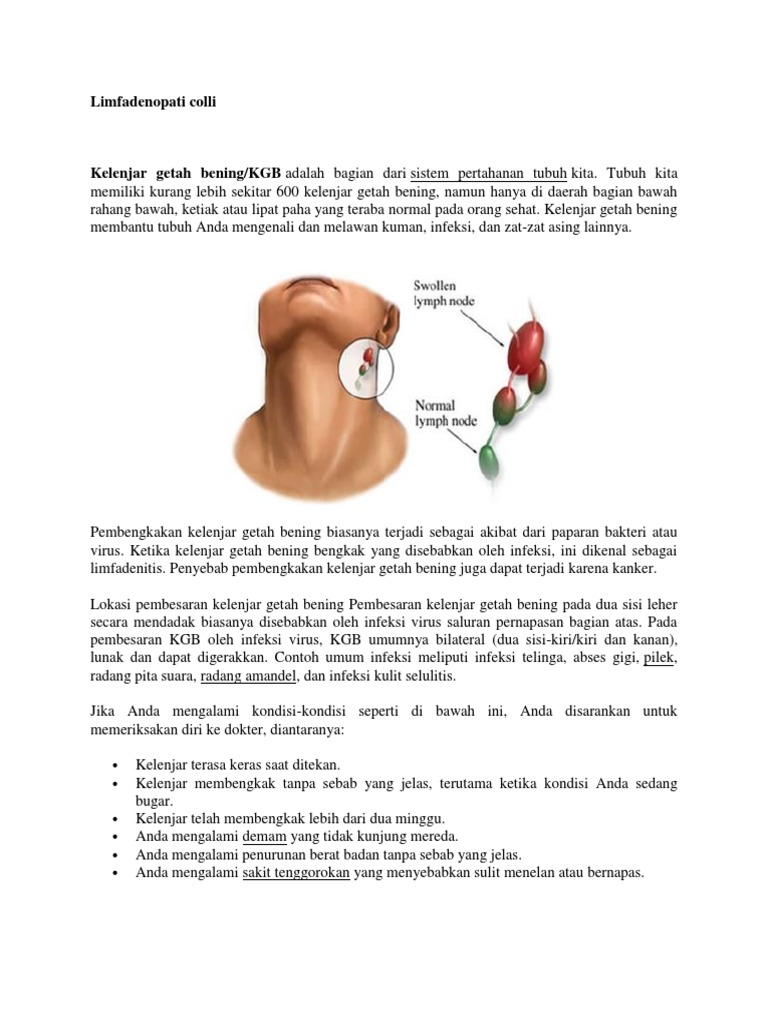Limfadenopati Colli | PDF