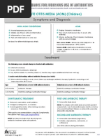 NICE Otitis Media Guideline 2022 | PDF | Medicine | Diseases And Disorders