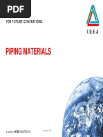 Piping Materials Selection Training | PDF | Alloy | Steel