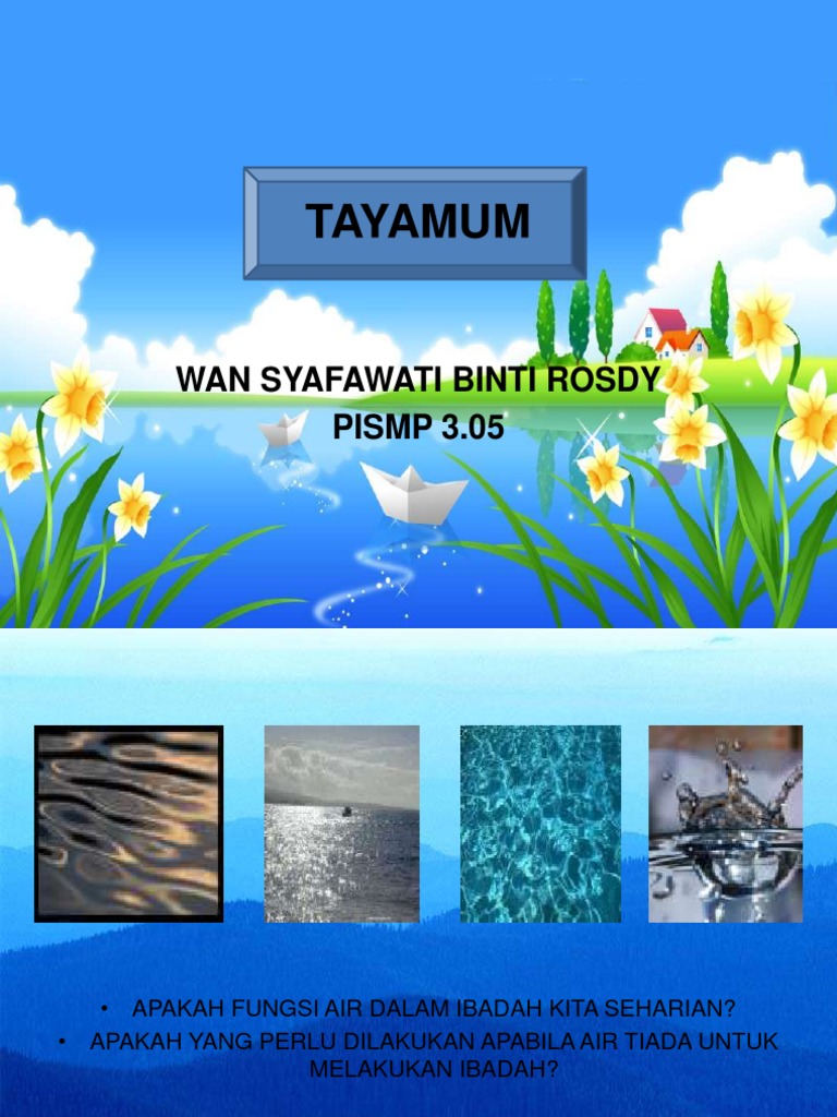 Panduan Lengkap Tayamum dalam Ibadah | PDF