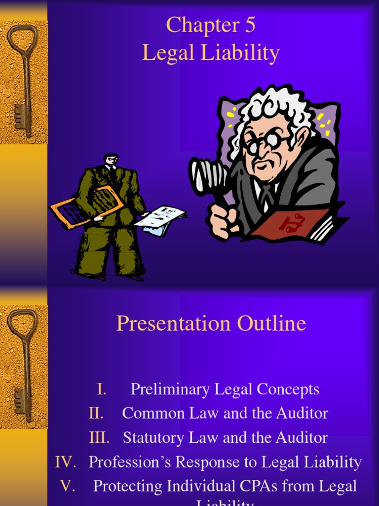 Legal Liability | PDF | Negligence | Securities Act Of 1933