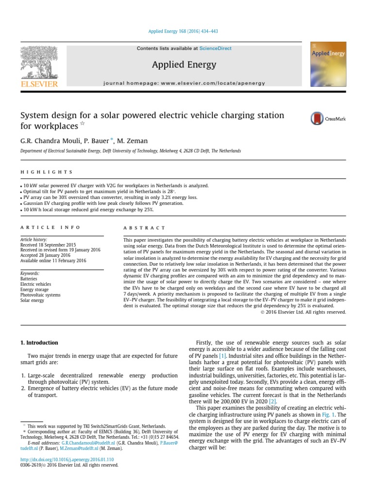 Applied Energy | PDF | Photovoltaics | Photovoltaic System