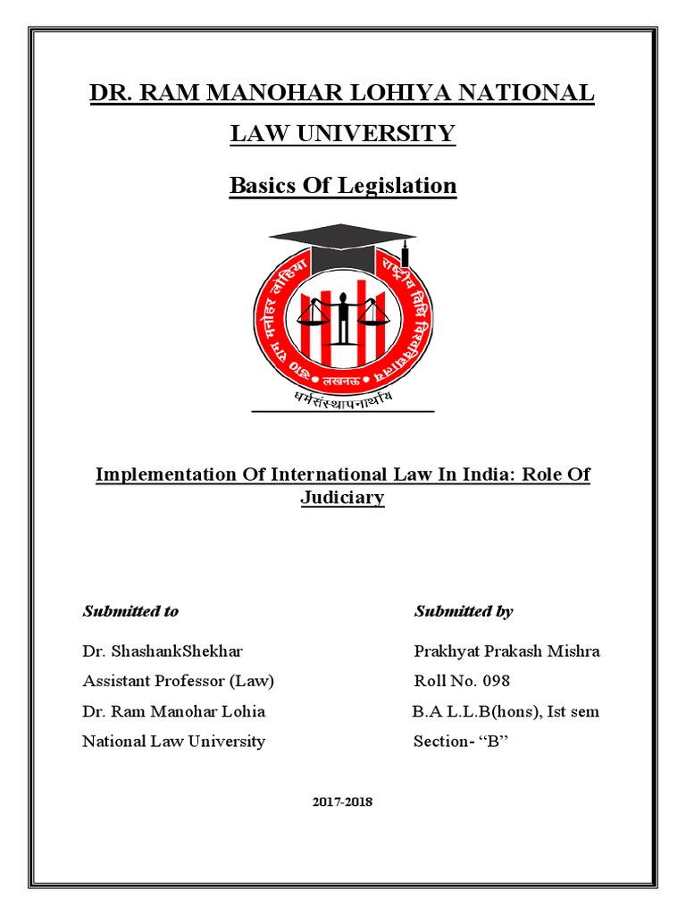 Legislation Project | PDF | Treaty | World Trade Organization