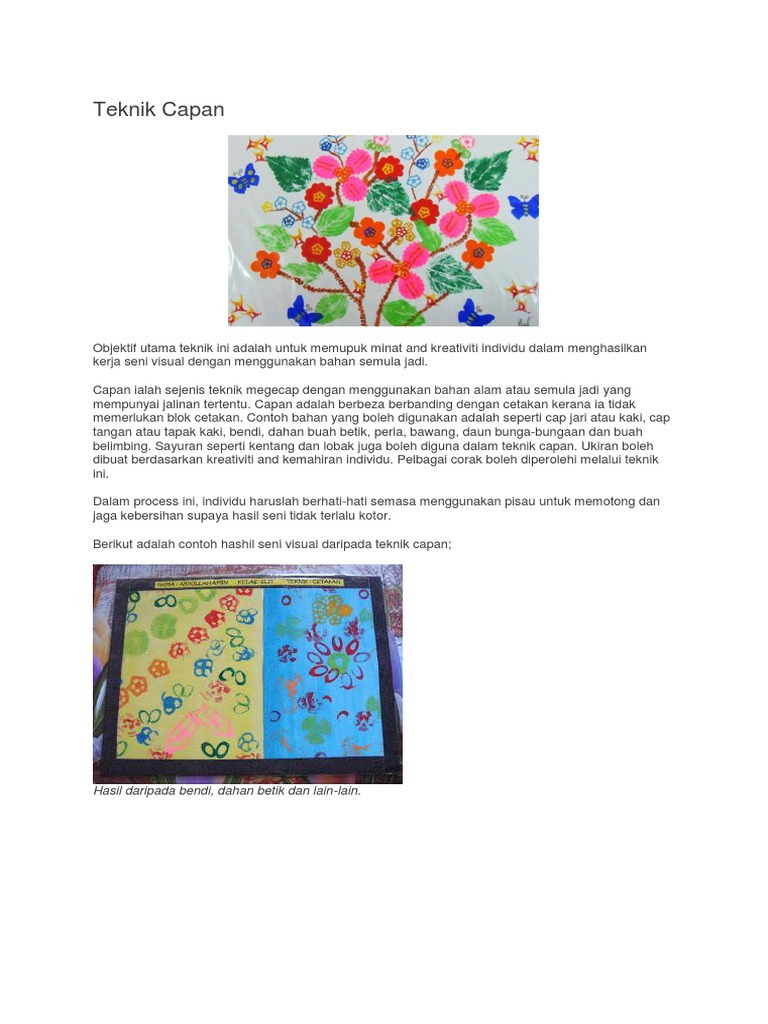 Teknik Capan | PDF
