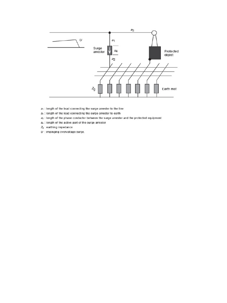 Imagen Diagrama Conexion Apartarrayos | PDF
