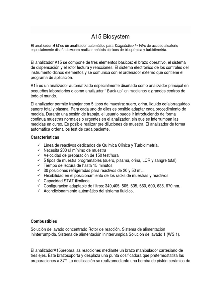 A15 Biosystem | PDF | Archivo de computadora | Programa de computadora