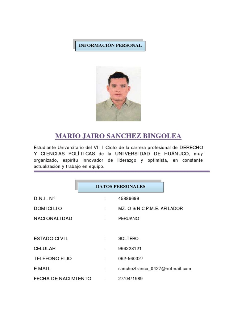 Mario Sanchez | PDF