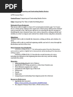 Me and Uncle Romie Lesson Plan | PDF | Reading Comprehension | Cognition