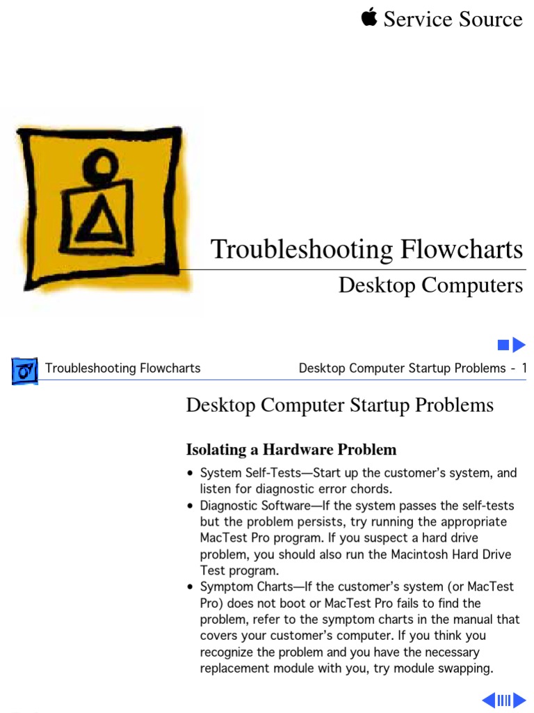 Troubleshooting Flowcharts: Service Source | PDF