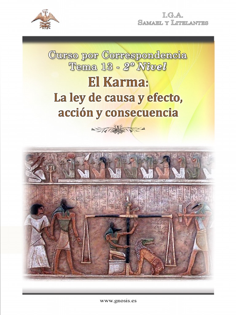 13 La Ley Del Karma Ley de Causa y Efecto | PDF | Karma | Felicidad