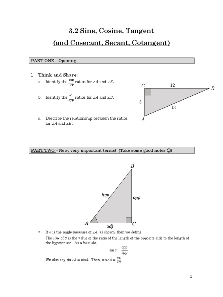 seno,coseno | Trigonometric Functions | Sine